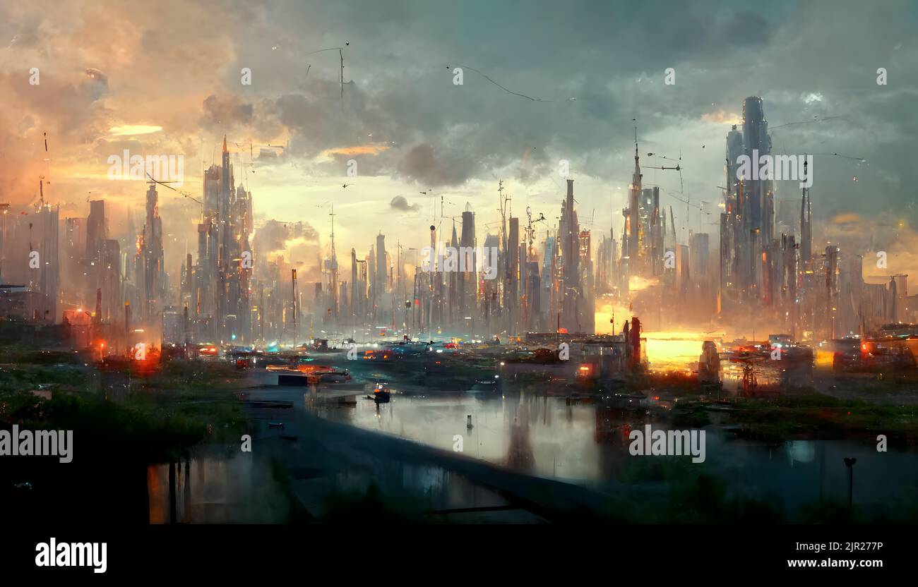 Future slums hi-res stock photography and images - Alamy