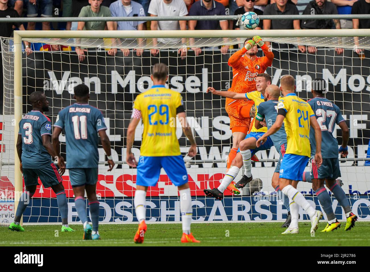 Waalwijk - RKC Waalwijk keeper Etienne Vaessen during the match between ...