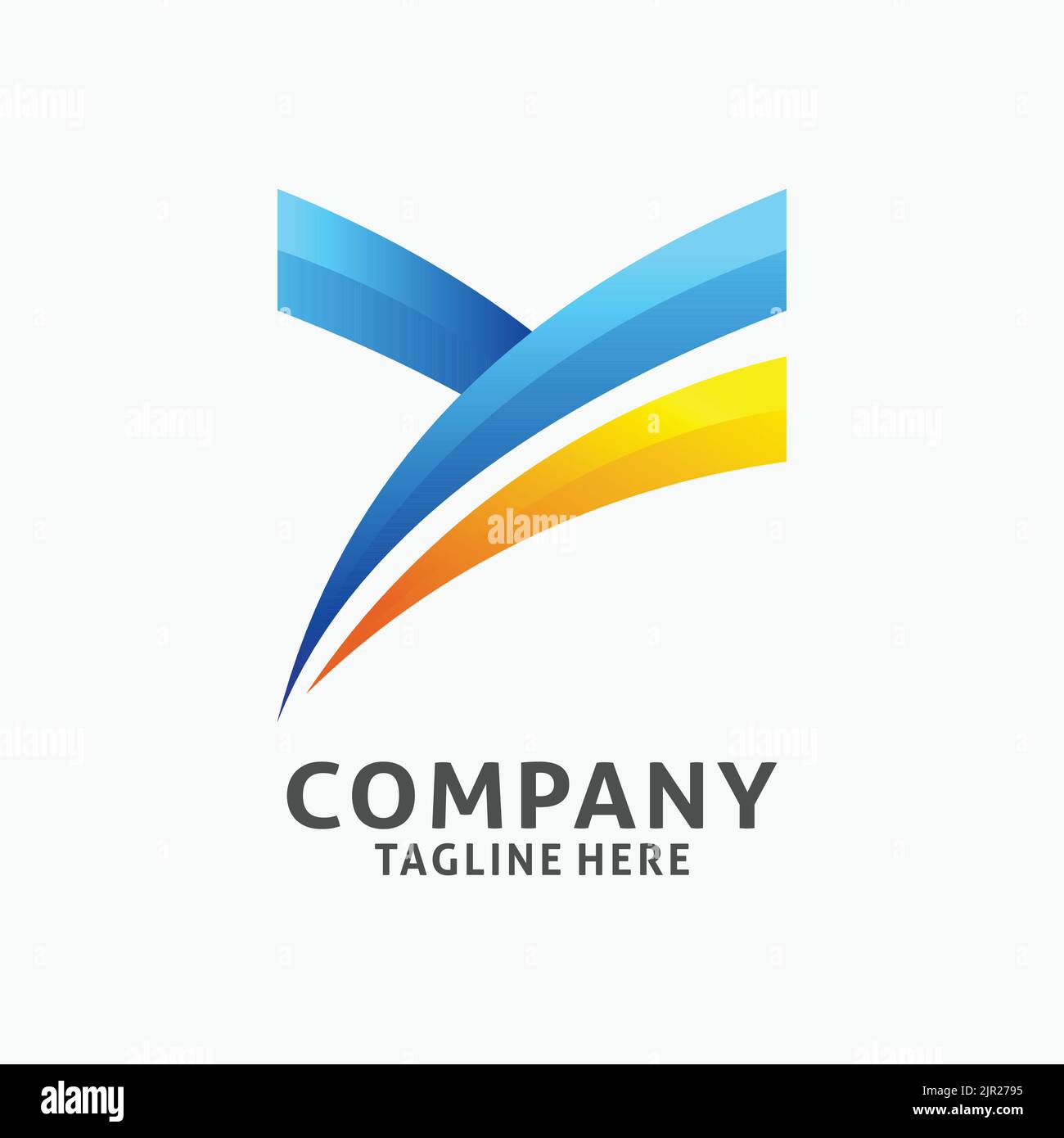 Y colors logo Cut Out Stock Images & Pictures - Alamy