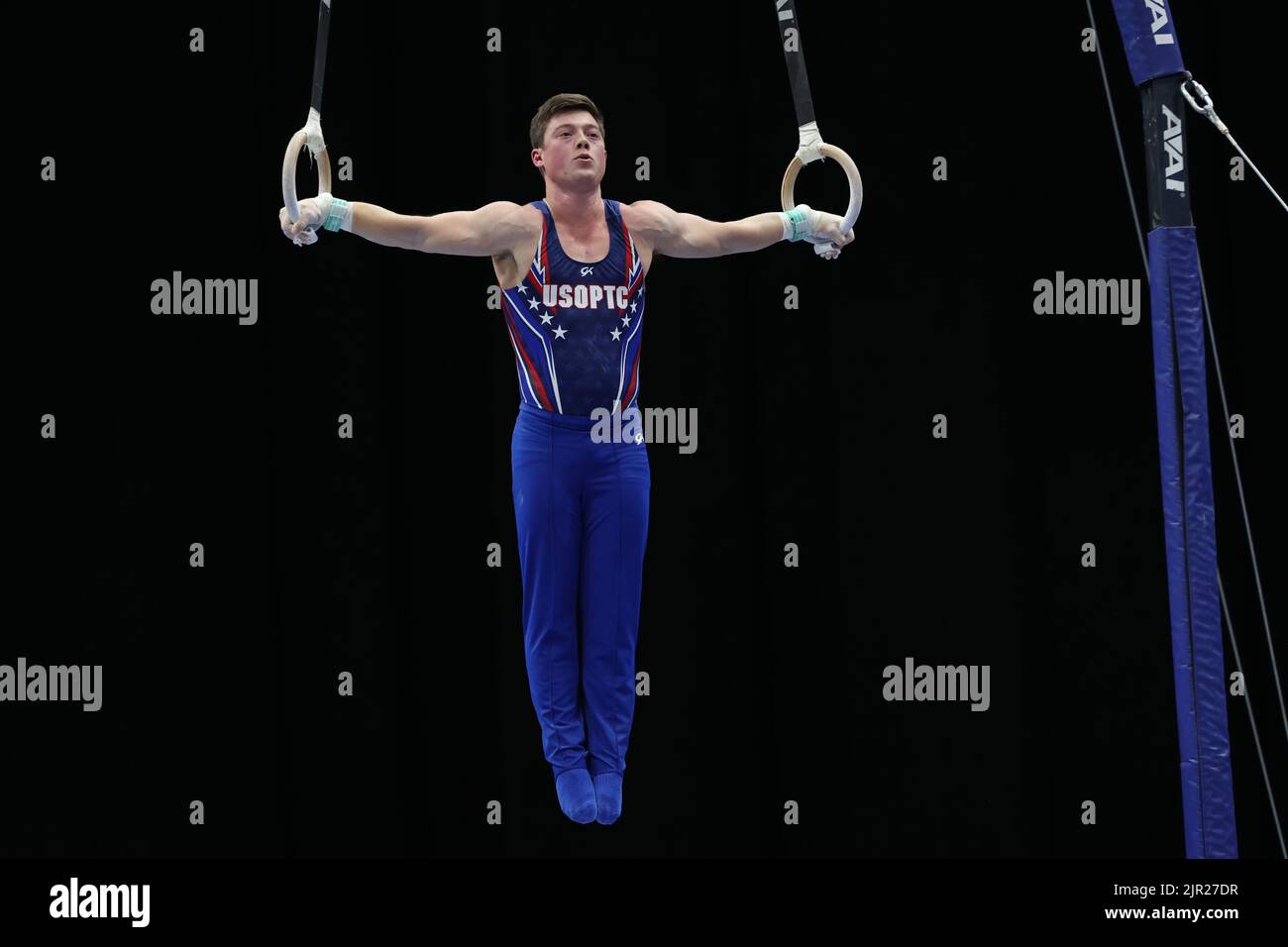 August 20, 2022: Alex Diab (USOPTC) competes during the senior men's ...