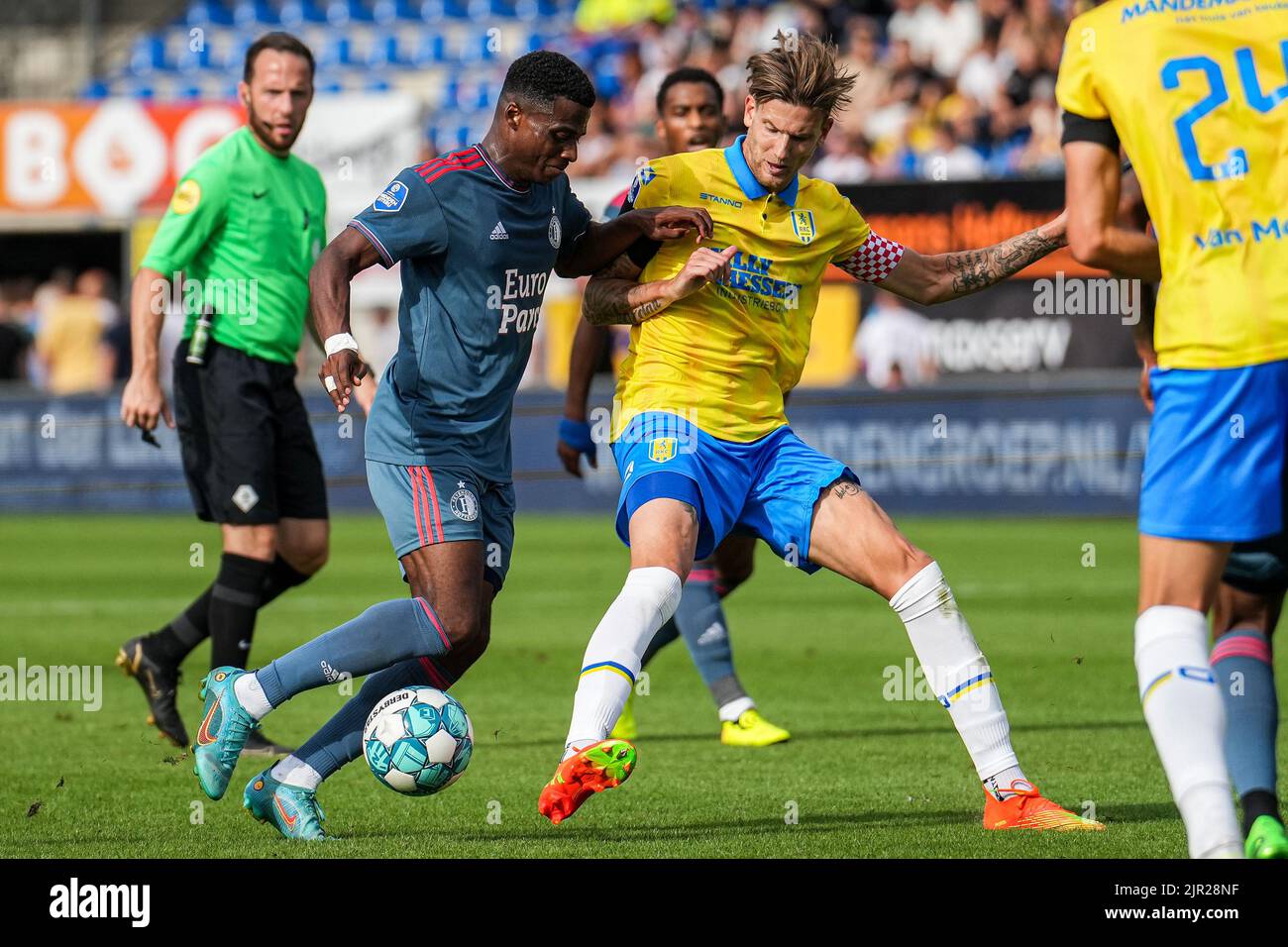 Waalwijk - Javairo Dilrosun of Feyenoord, Michiel Kramer of RKC ...