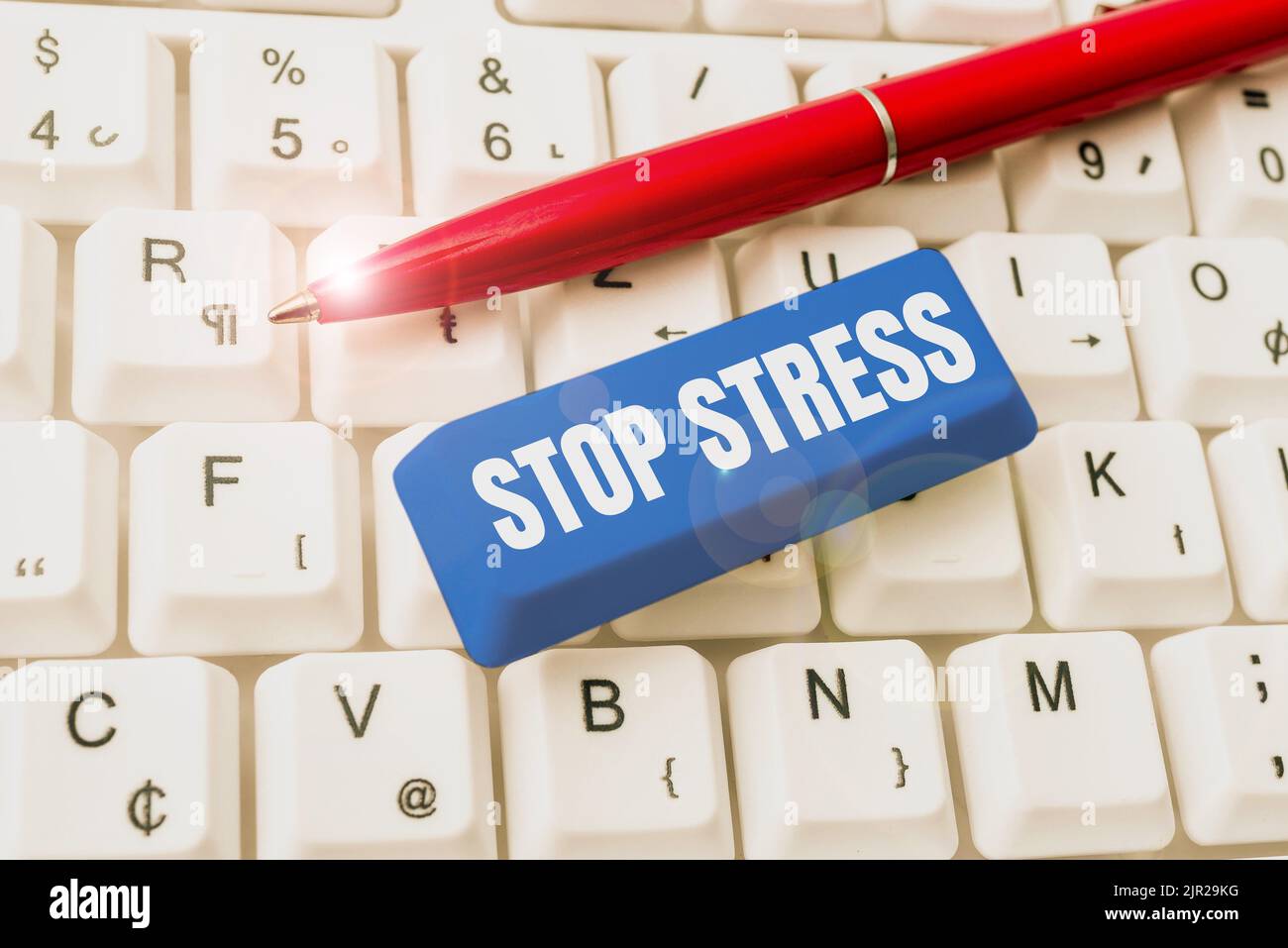 Conceptual display Stop Stress. Concept meaning Seek help Take ...