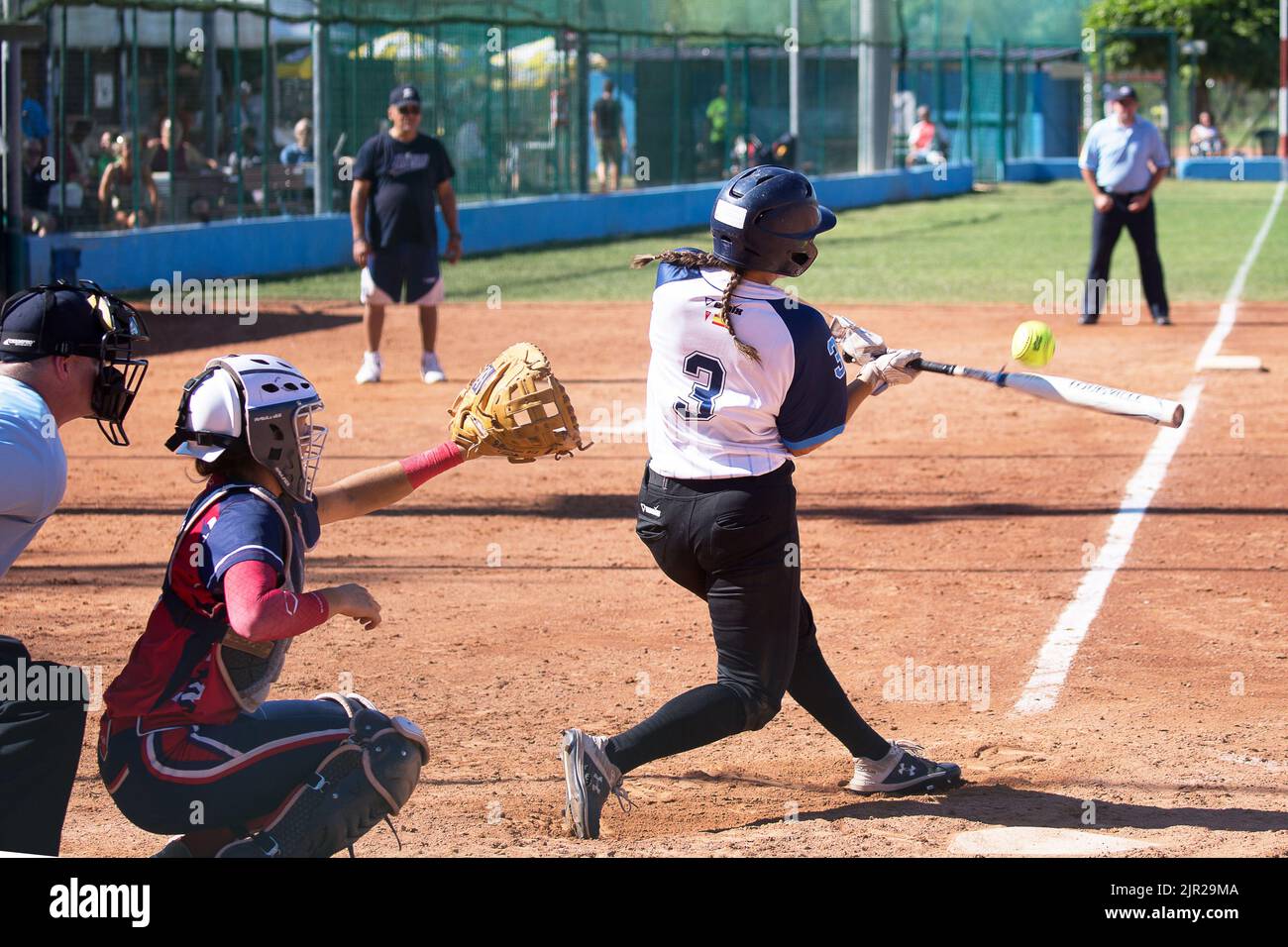Bollate Softball 1969 center, Bollate, Italy, August 20, 2022, MODREGO ...