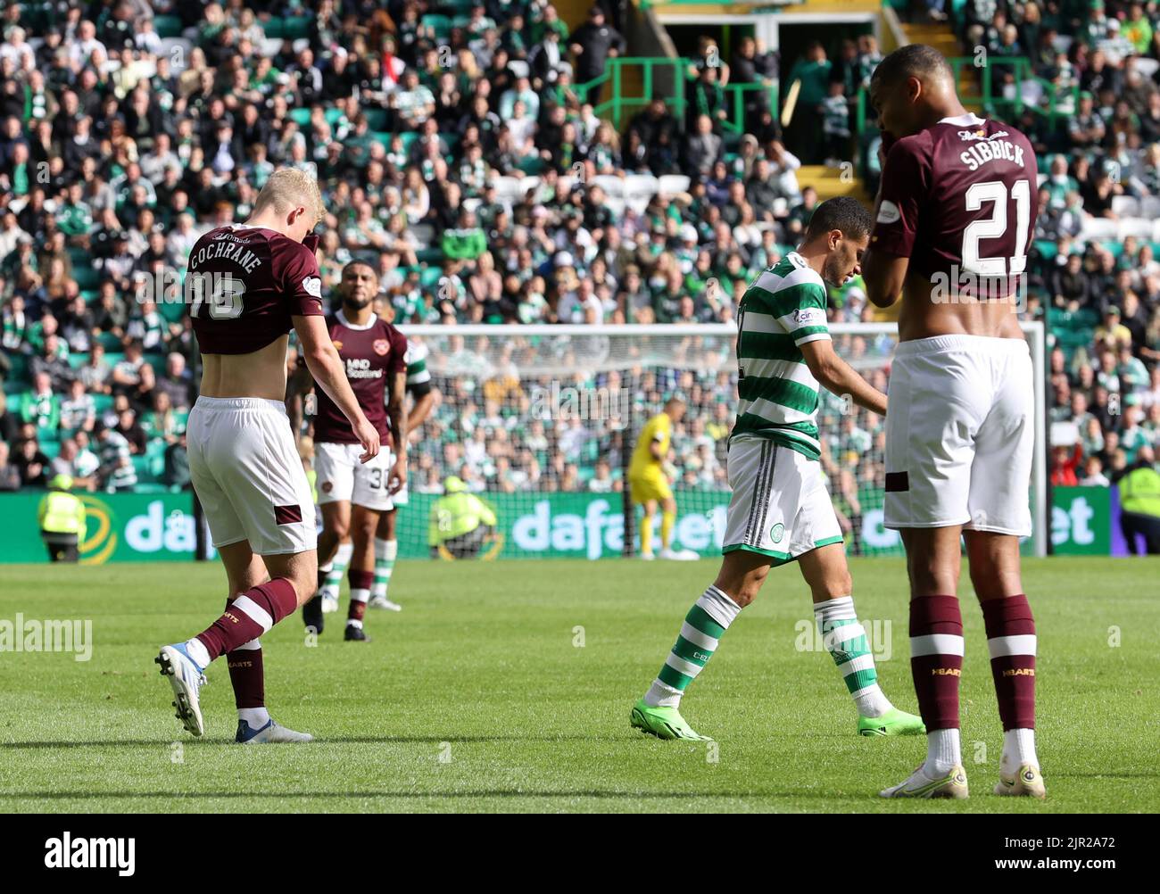 Alex cochrane red card hi-res stock photography and images - Alamy