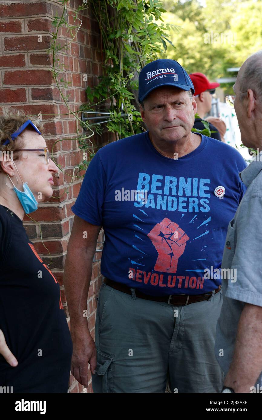 Bernie Sanders rally to support Trade unions which was at the ...