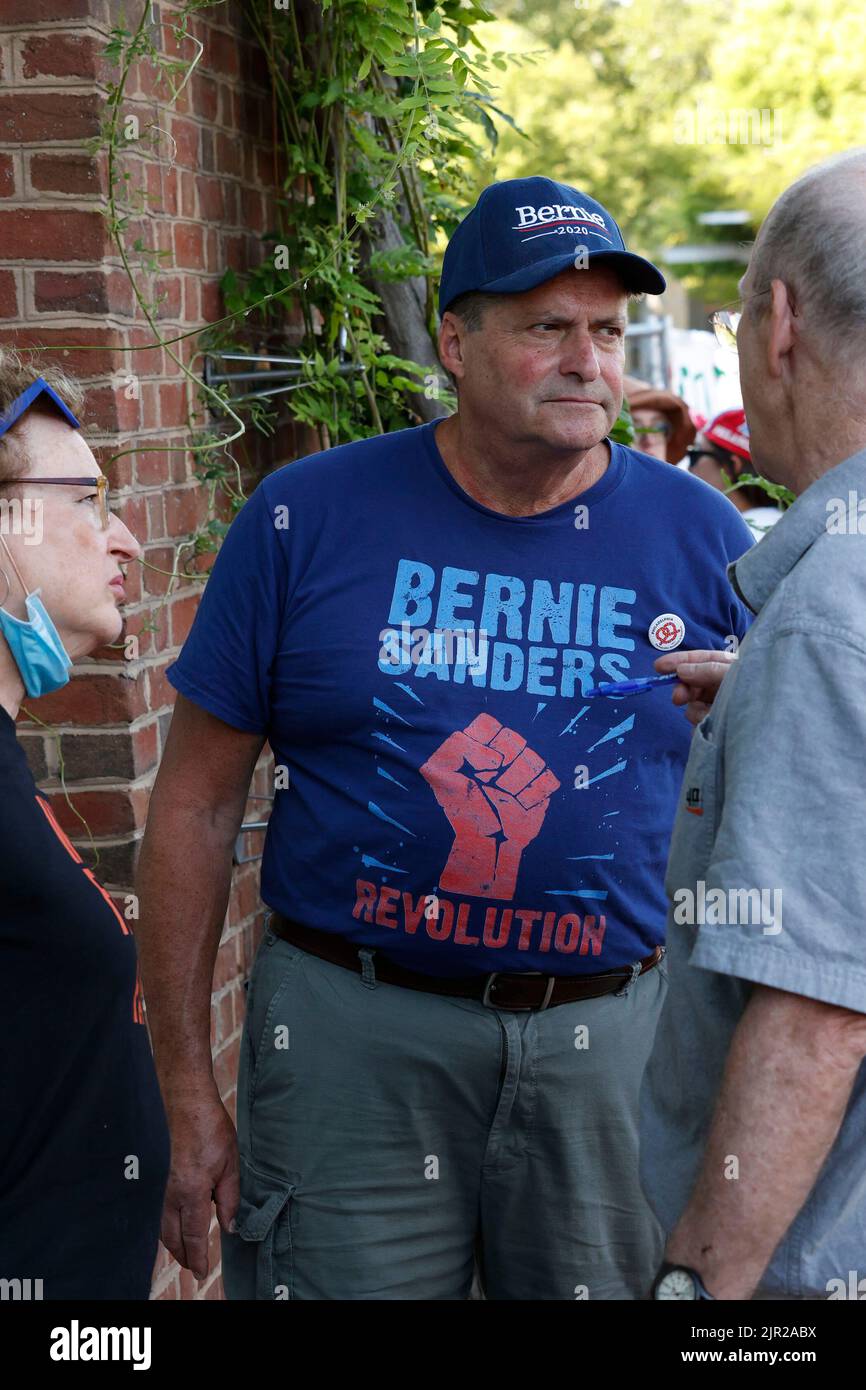 Bernie Sanders rally to support Trade unions which was at the ...