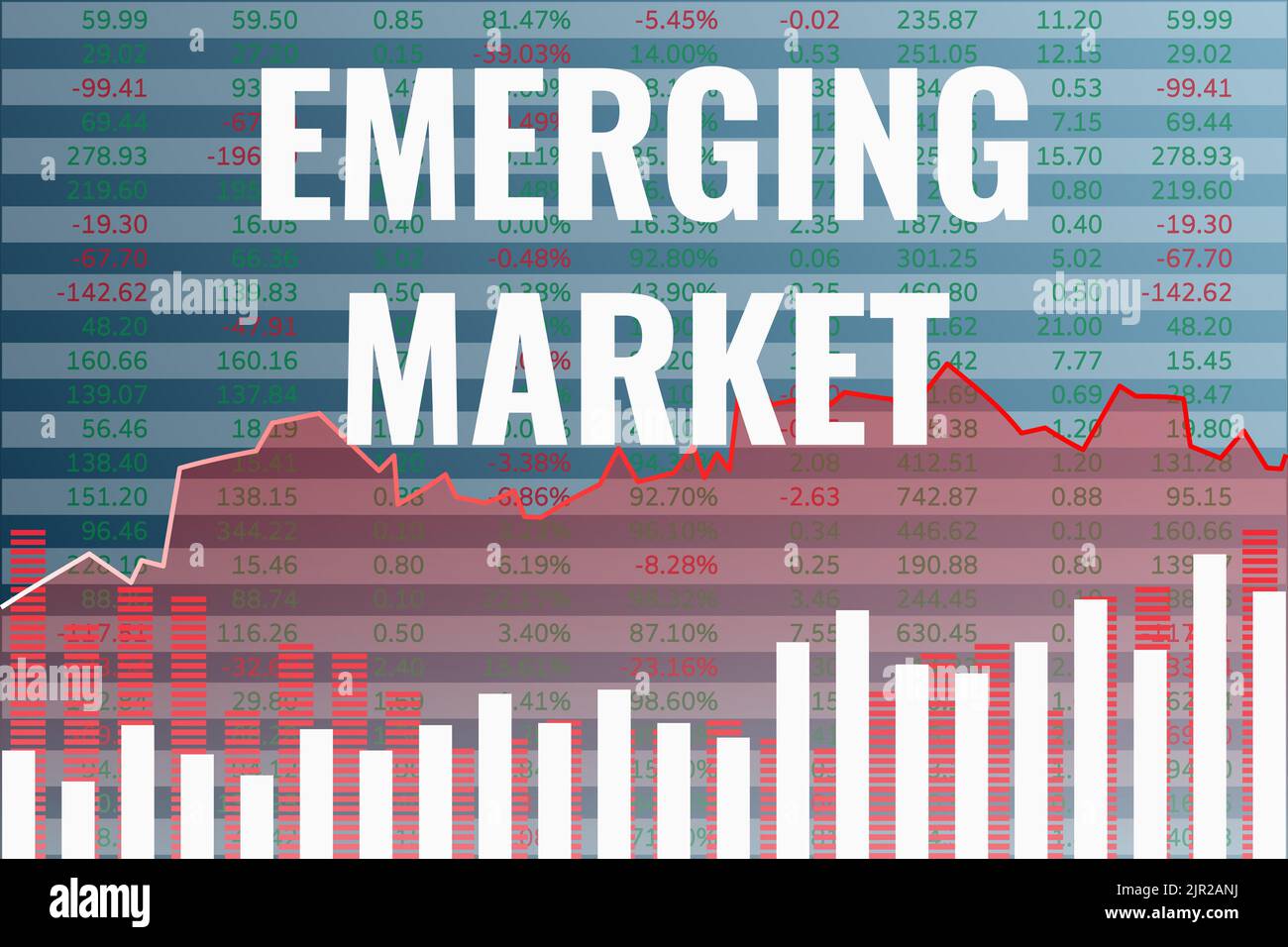 Emerging market finance Stock Vector Images - Alamy