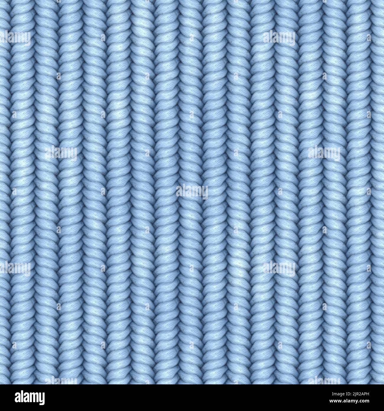 3D Realistic elegant blue woven wool knit rendered texture seamless ...