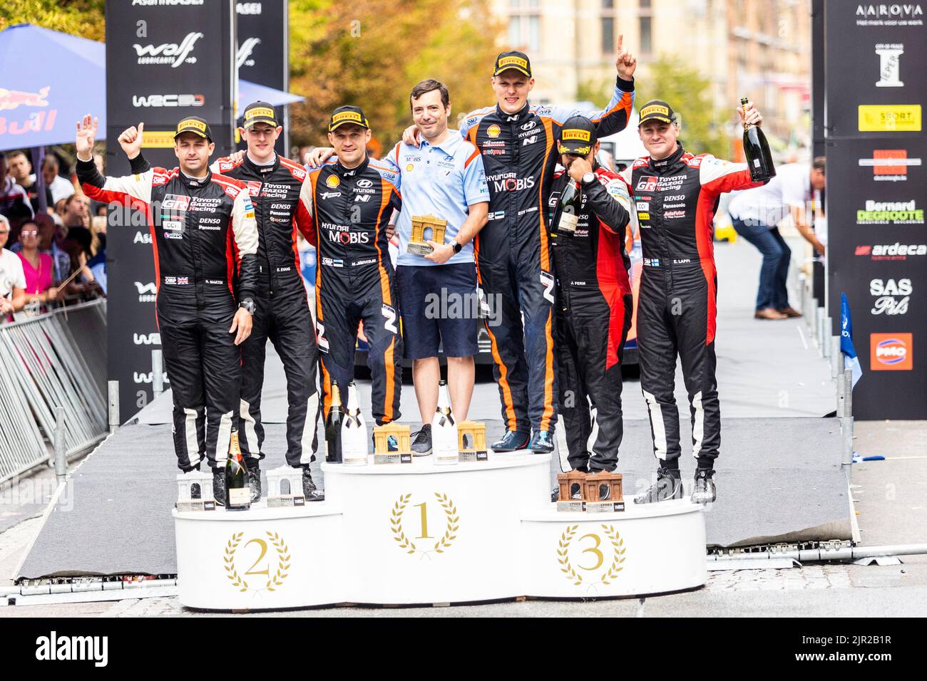 Ypres, Belgium - 21/08/2022, TANAK Ott (est), Hyundai Shell Mobis World ...