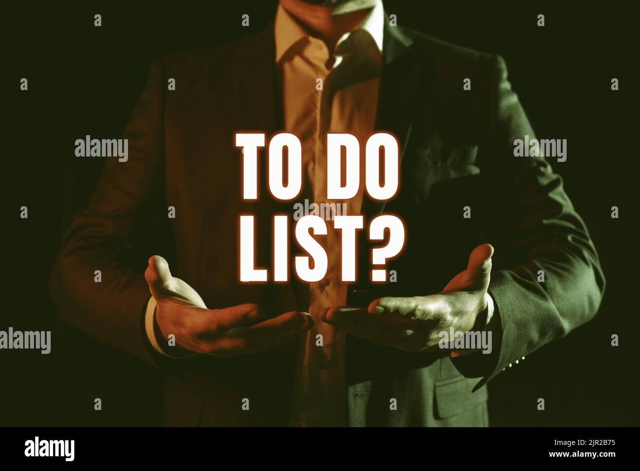 Sign displaying To Do List Question. Business showcase Series of task ...