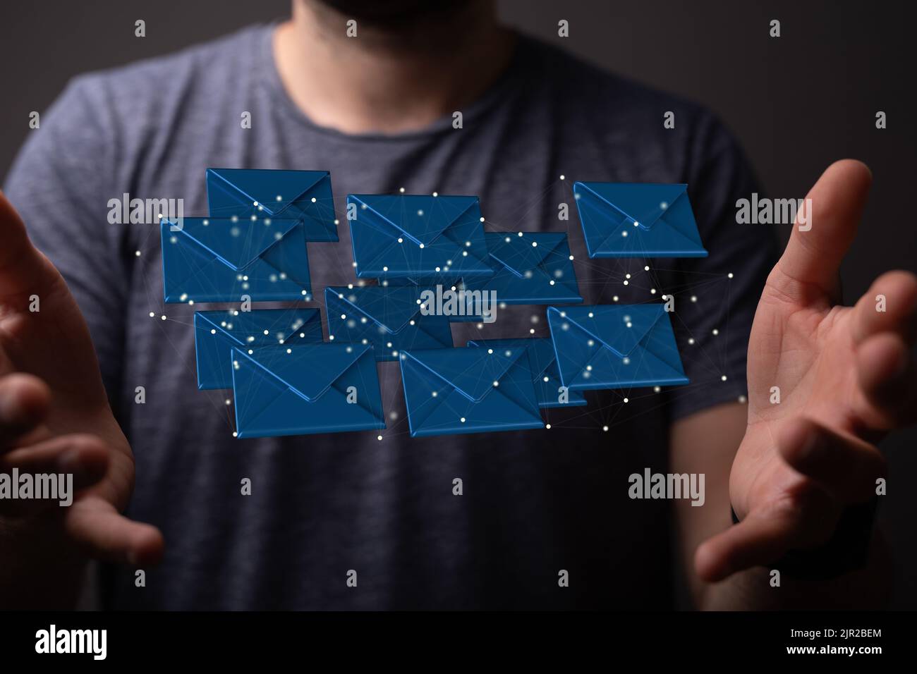 Holographic 3d text hi-res stock photography and images - Alamy