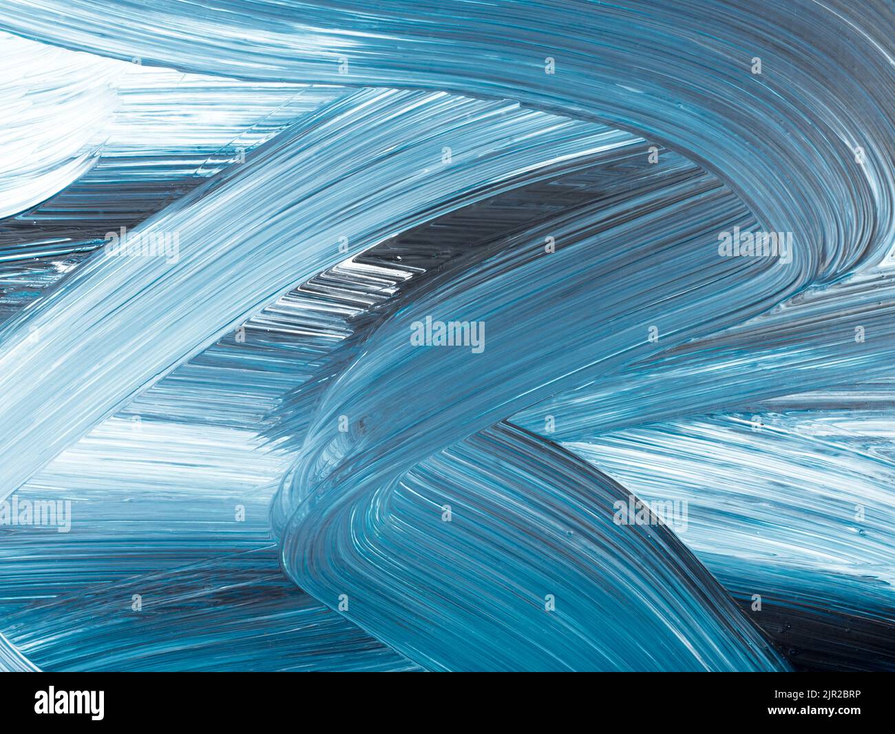 Blue brush texture, art, creative abstract hand painted background ...