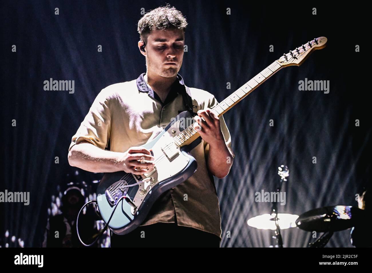 Sam Fender performs at O2 City Hall, Newcastle on 24th May 2022 Stock ...