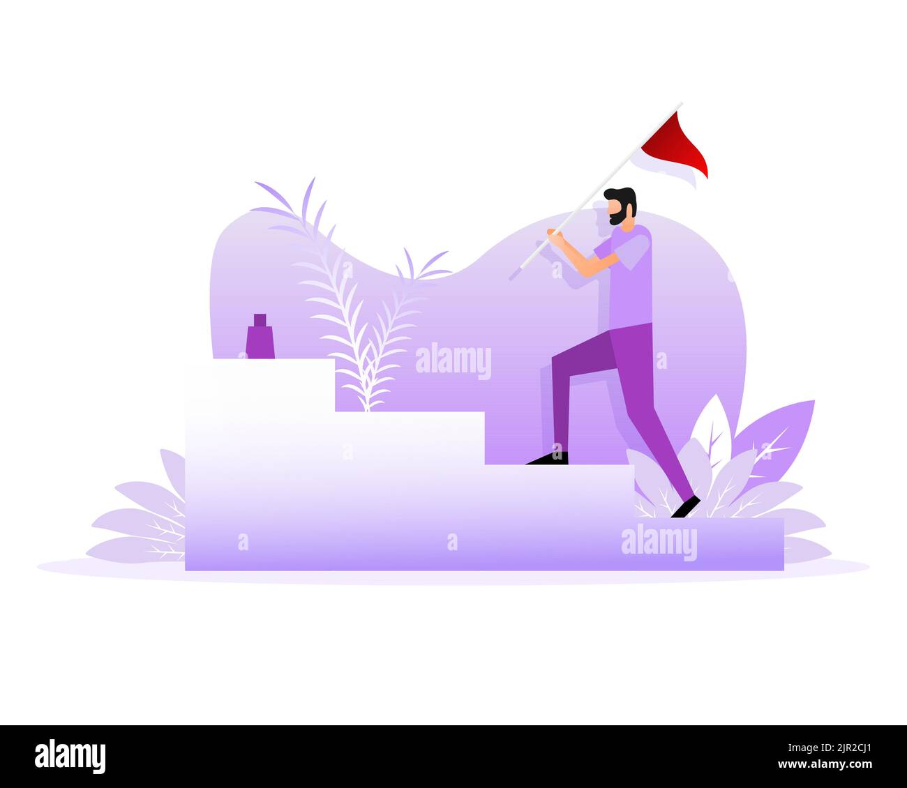 Go forward people. Flat design. Flat icon with go forward people Stock ...