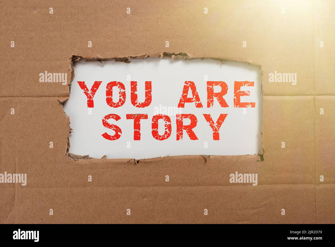 Hand writing sign You Are Story. Internet Concept Your stories count ...