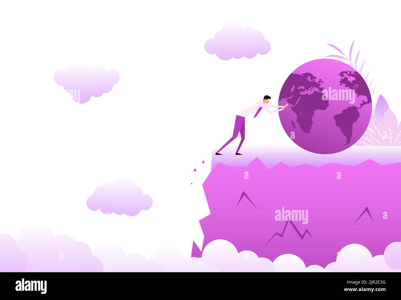 Green save planet. World peace poster. World map. Vector illustration ...