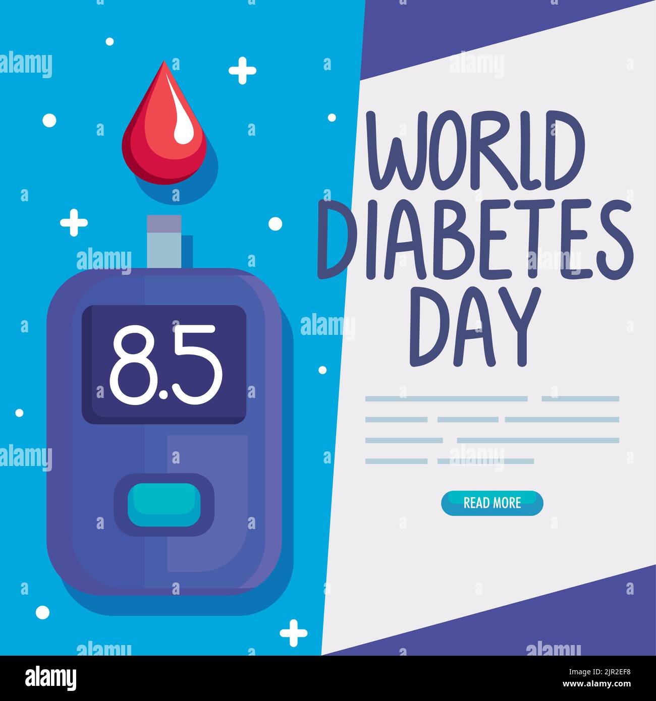 world diabetes day poster Stock Vector Image & Art - Alamy