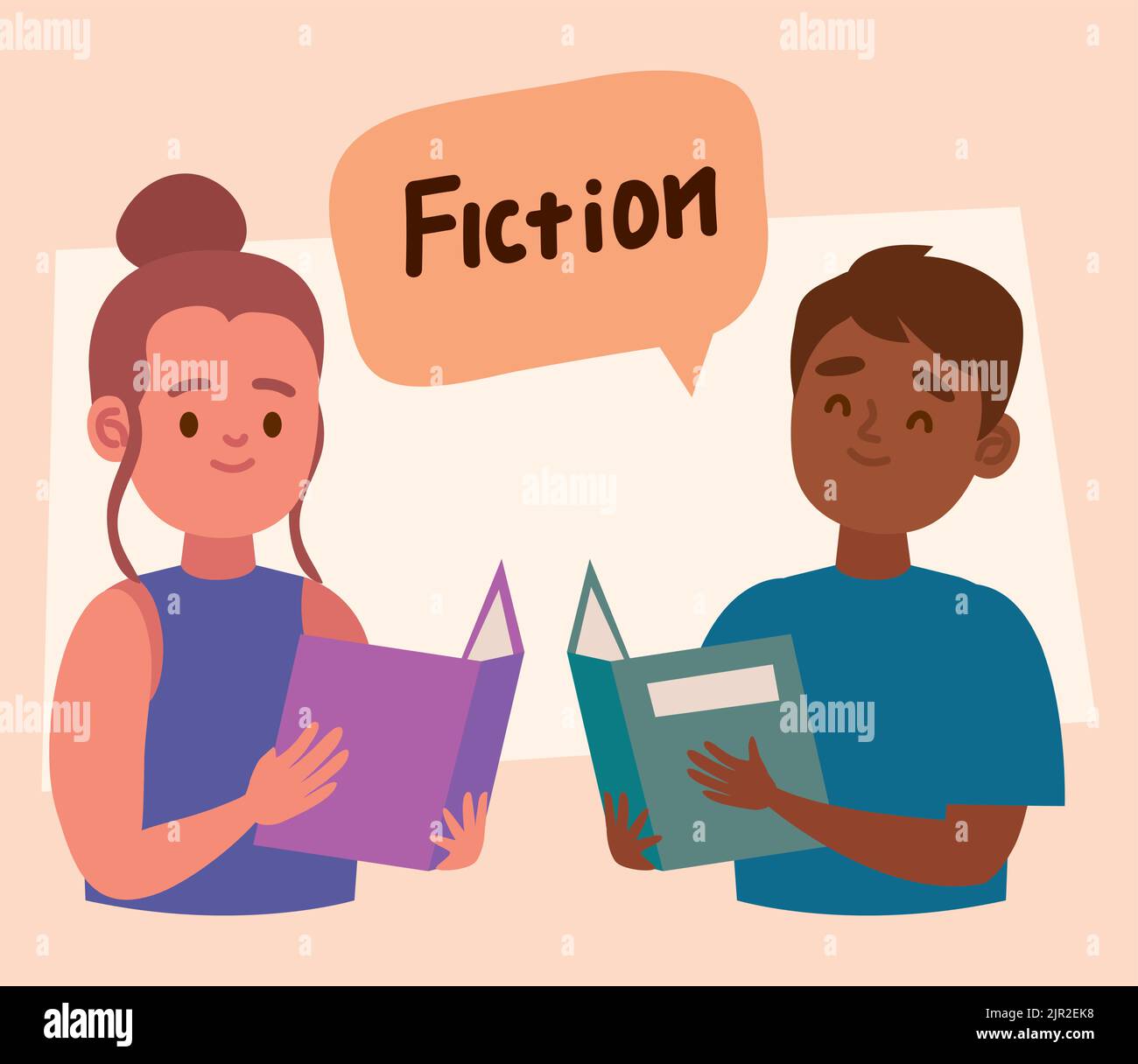 Speech bubble girl reading Stock Vector Images - Alamy