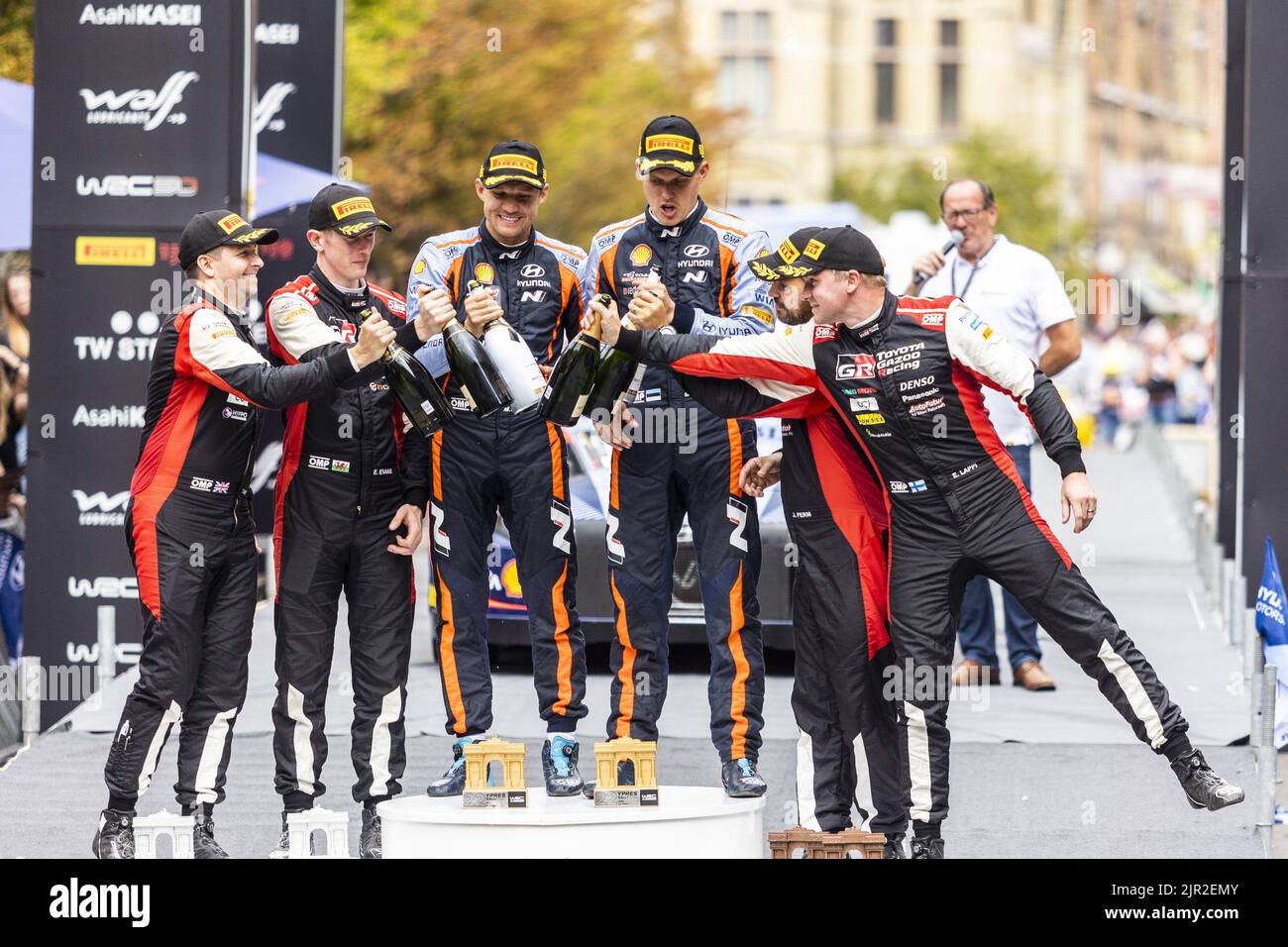 Ypres, Belgium, 21, 2022, TANAK Ott (est), Hyundai Shell Mobis World ...