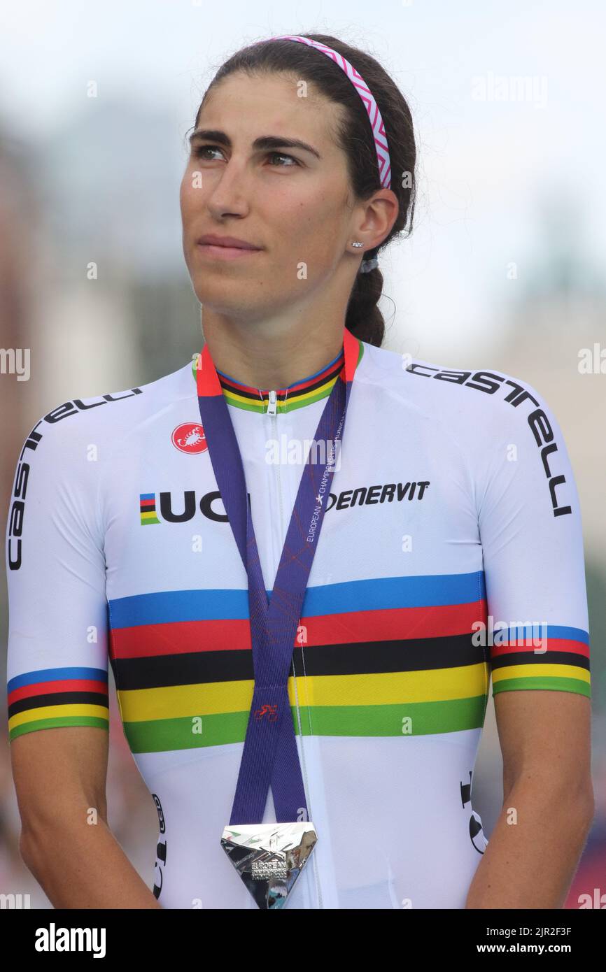 Munich, Germany. 21st Aug, 2022. MUNICH, GERMANY - AUGUST 21: CYCLING ...