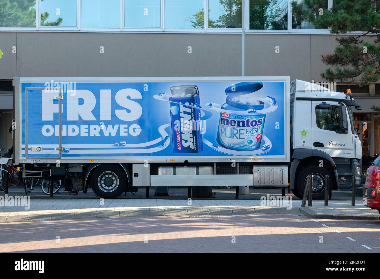 Mentos Company Truck At Amsterdam The Netherlands 20-8-2022 Stock Photo ...