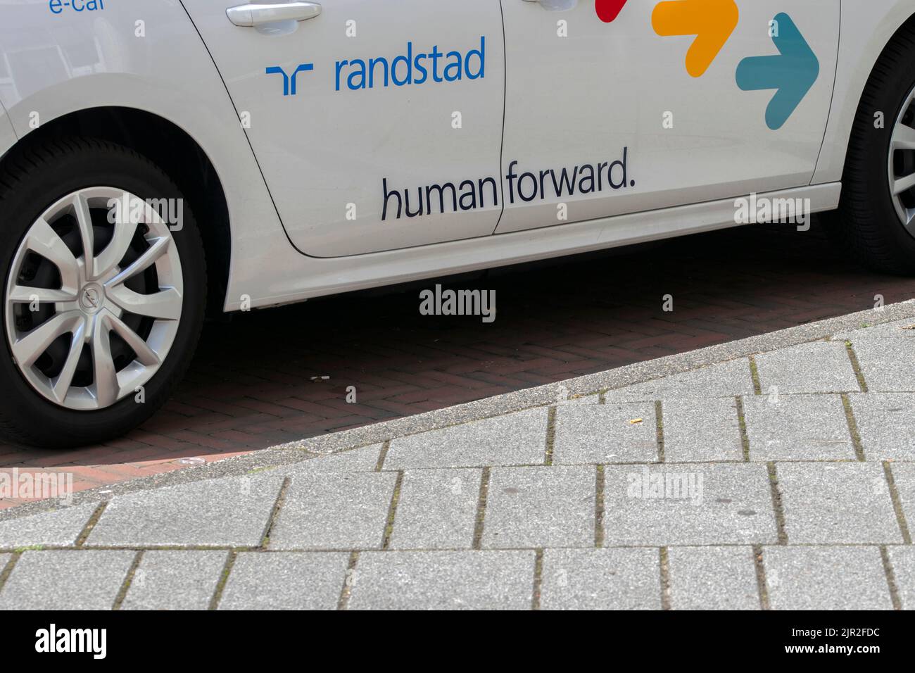 Randstad Company Car At Amsterdam The Netherlands 18-8-2022 Stock Photo ...