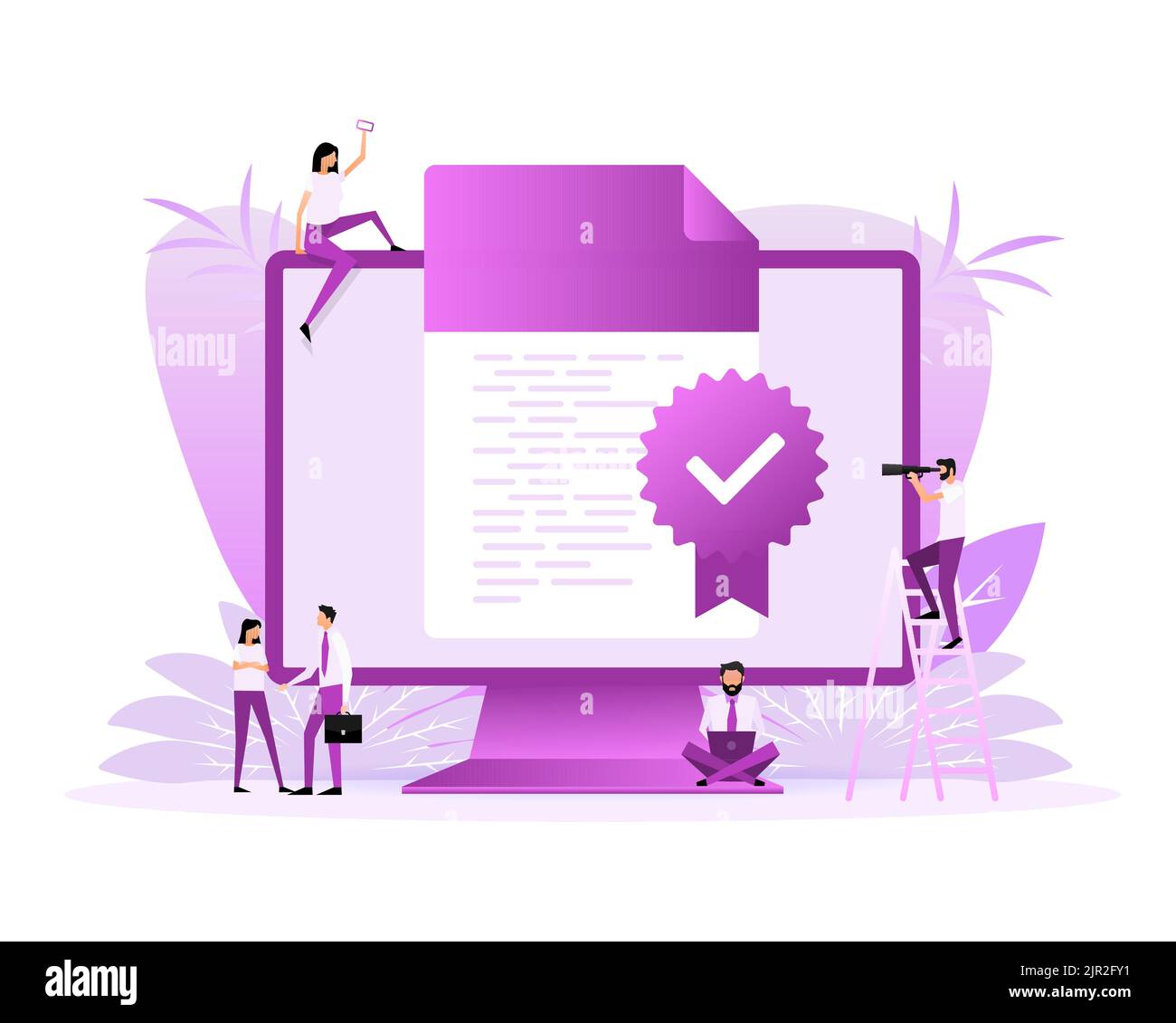 Quality process Stock Vector Images - Alamy