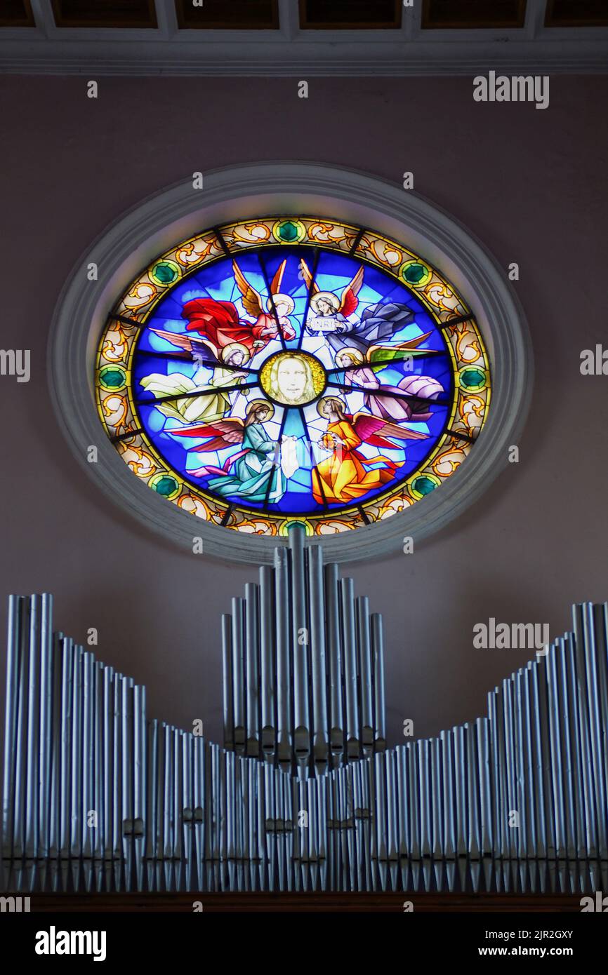 Manoppello - Abruzzo - Sanctuary of the Holy Face - The pipe organ and ...