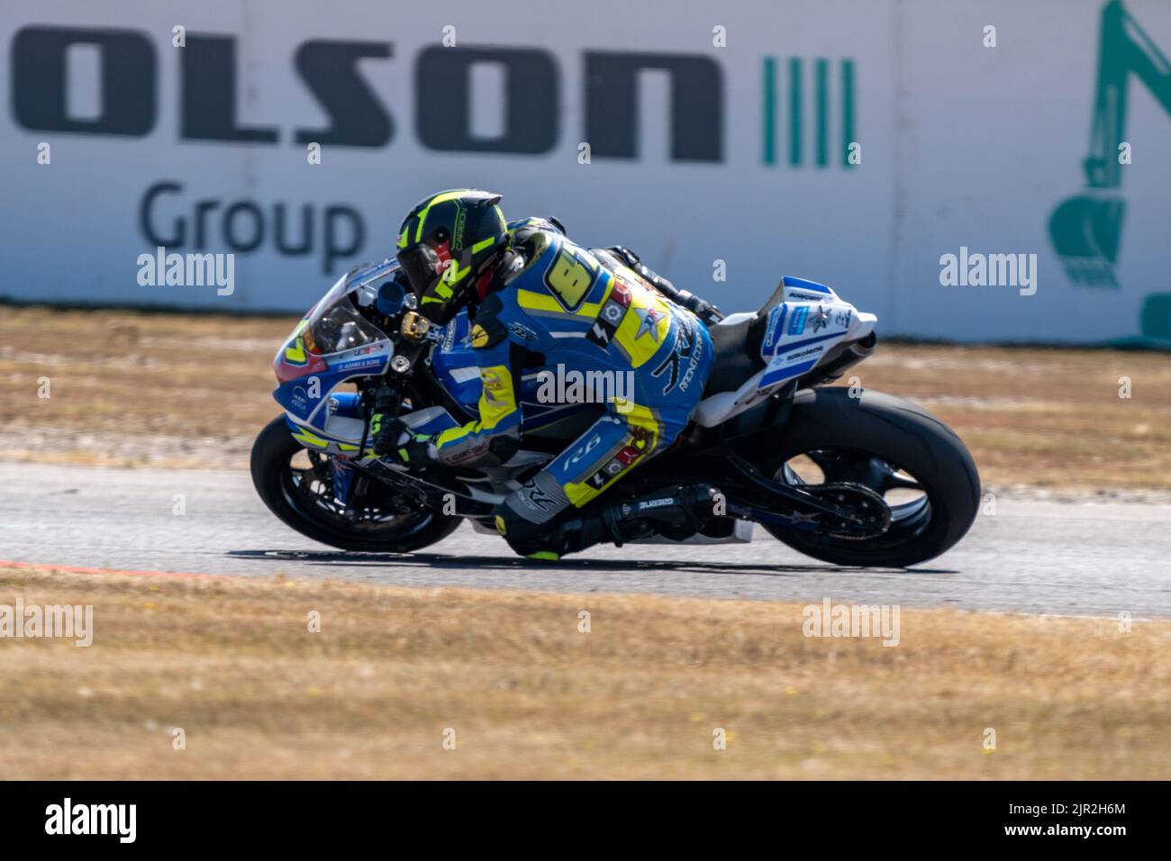 Jake Hopper #87 JMH Racing Pirelli Junior Superstock Thruxton 2022 ...