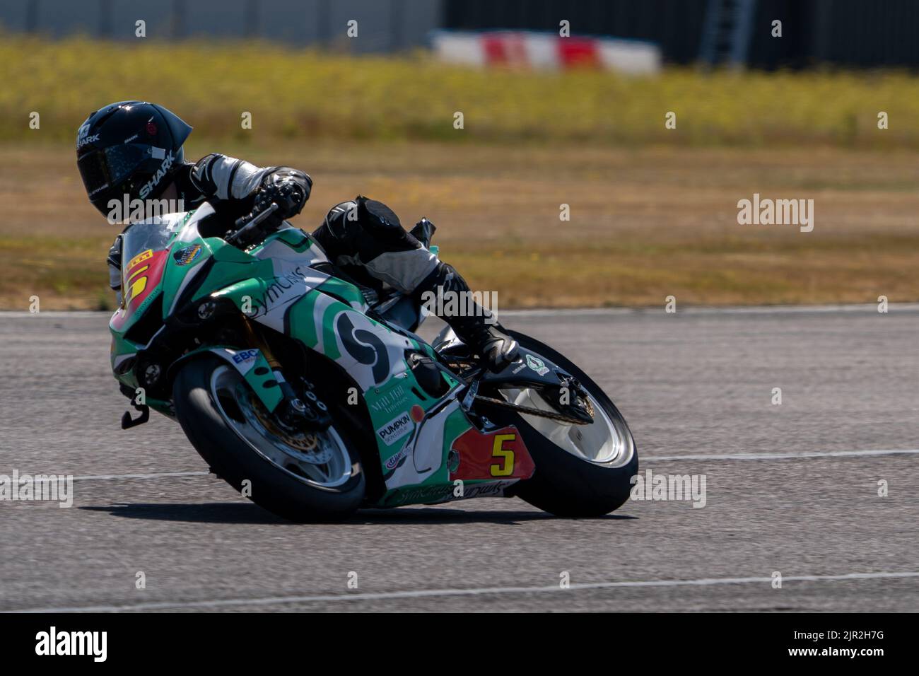 Kevin Keyes #5 G&S Racing Kawasaki Pirelli Junior Superstock Thruxton ...