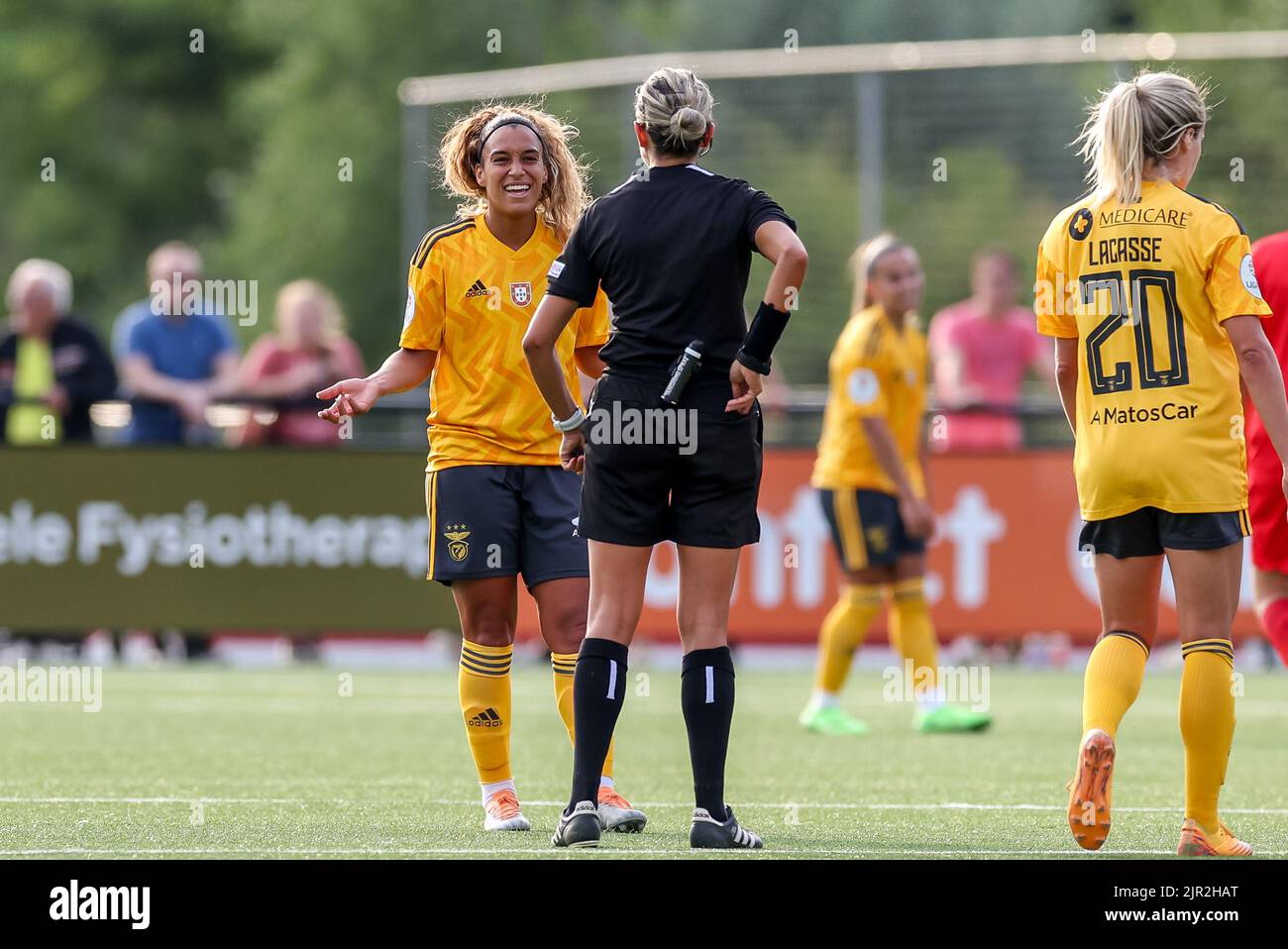 ENSCHEDE, NETHERLANDS - AUGUST 21: Andreia Norton of SL Benfica ...