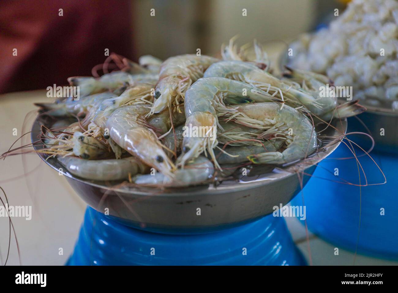 Traditional fish and seafood market in "Alonso Felipe de Andrade ...