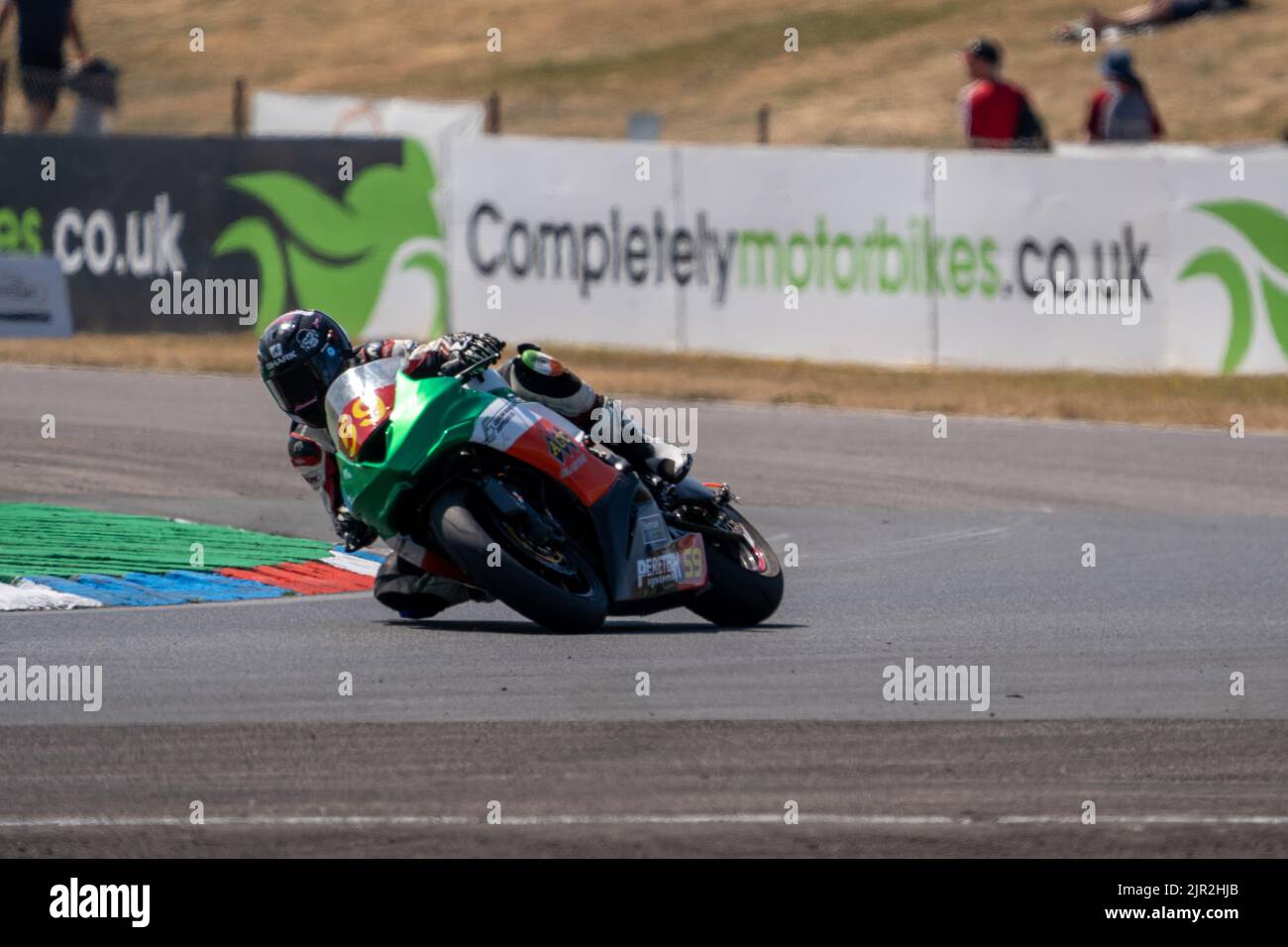 Bike 59 Pirelli Junior Superstock Thruxton 2022 Stock Photo - Alamy