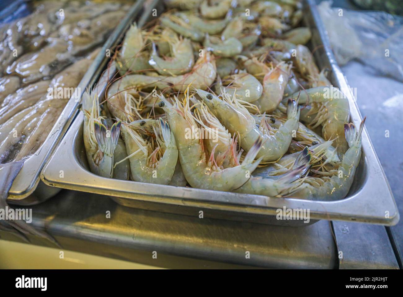 Traditional fish and seafood market in "Alonso Felipe de Andrade ...