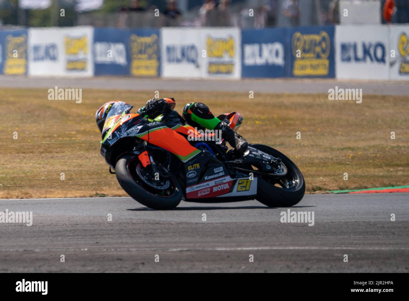 Daniel Brooks #21 R&R Racing Pirelli Junior Superstock Thruxton 2022 ...