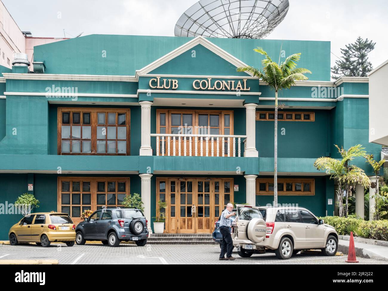 Club Colonial is a casino and hotel in San José, Costa Rica Stock Photo ...