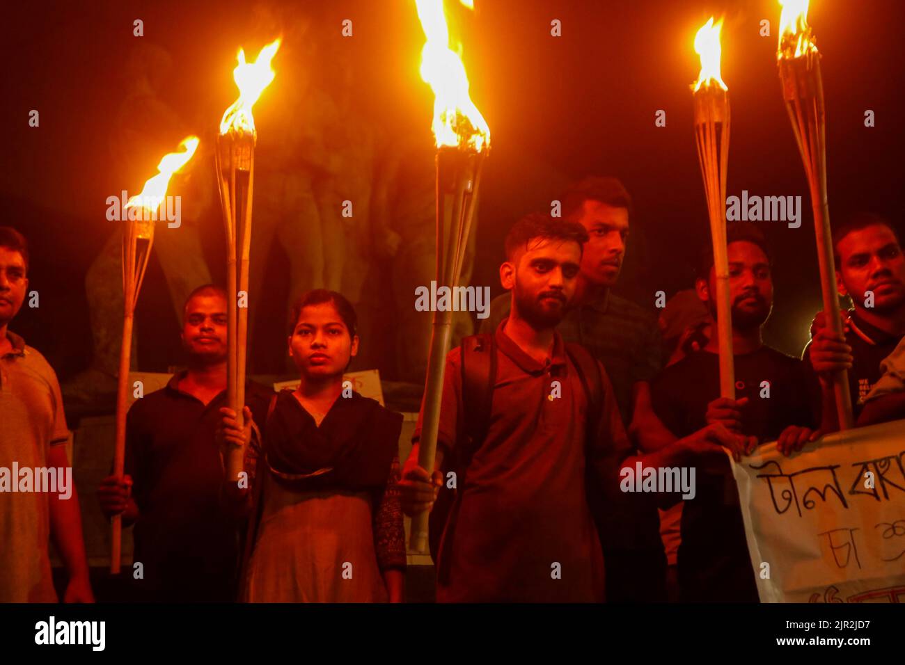 Dhaka, Dhaka, Bangladesh. 21st Aug, 2022. The children of tea workers ...