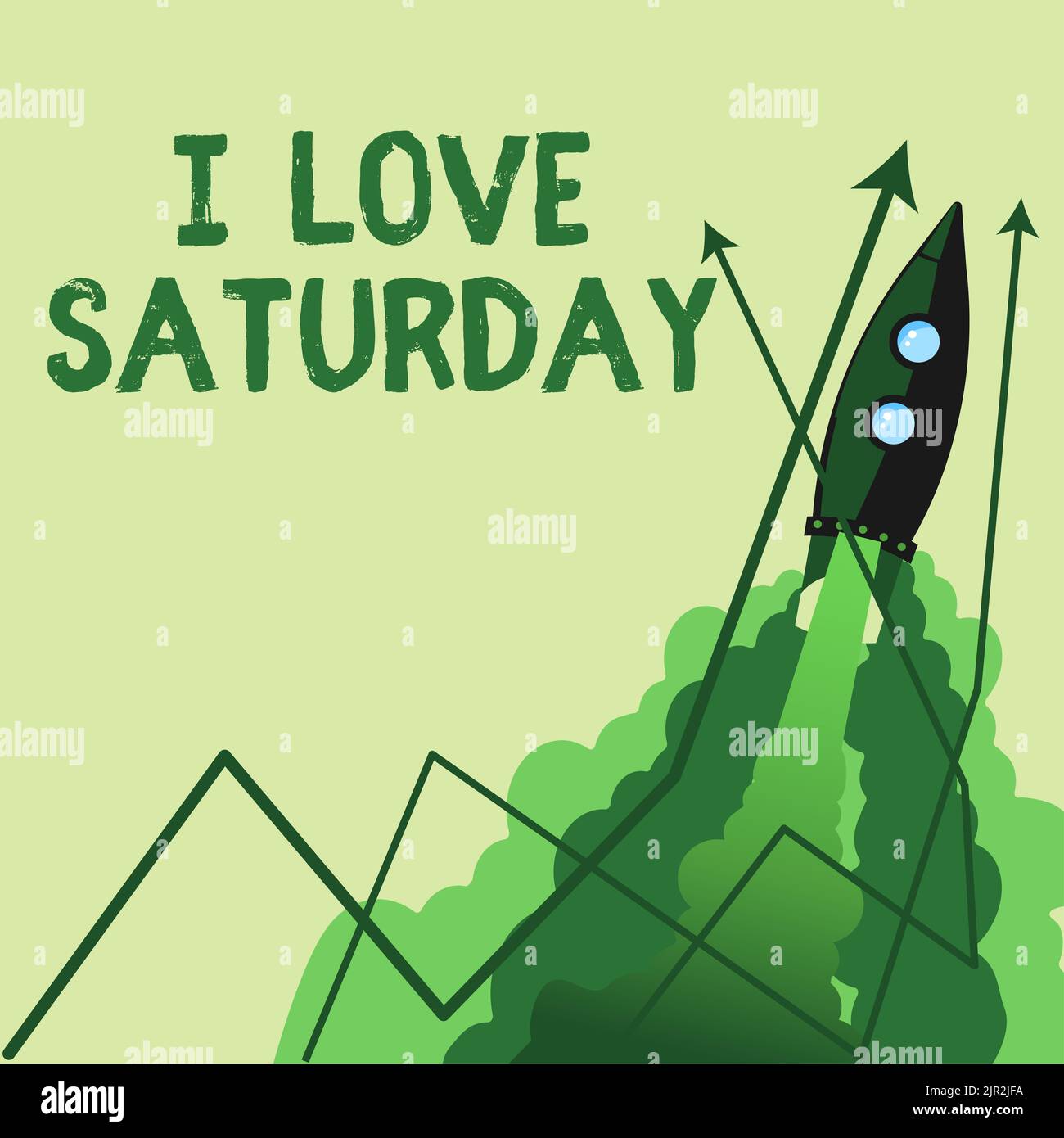 Text caption presenting I Love Saturday. Business overview To have ...