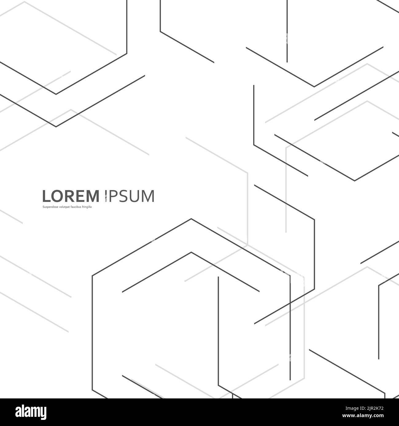 Abstract design for registration scientific works chemistry, biology ...