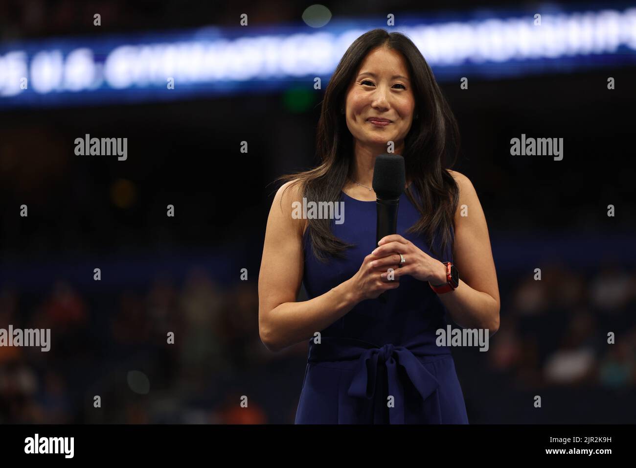 August 19, 2022: USA Gymnastics President and CEO Li Li Leung during ...