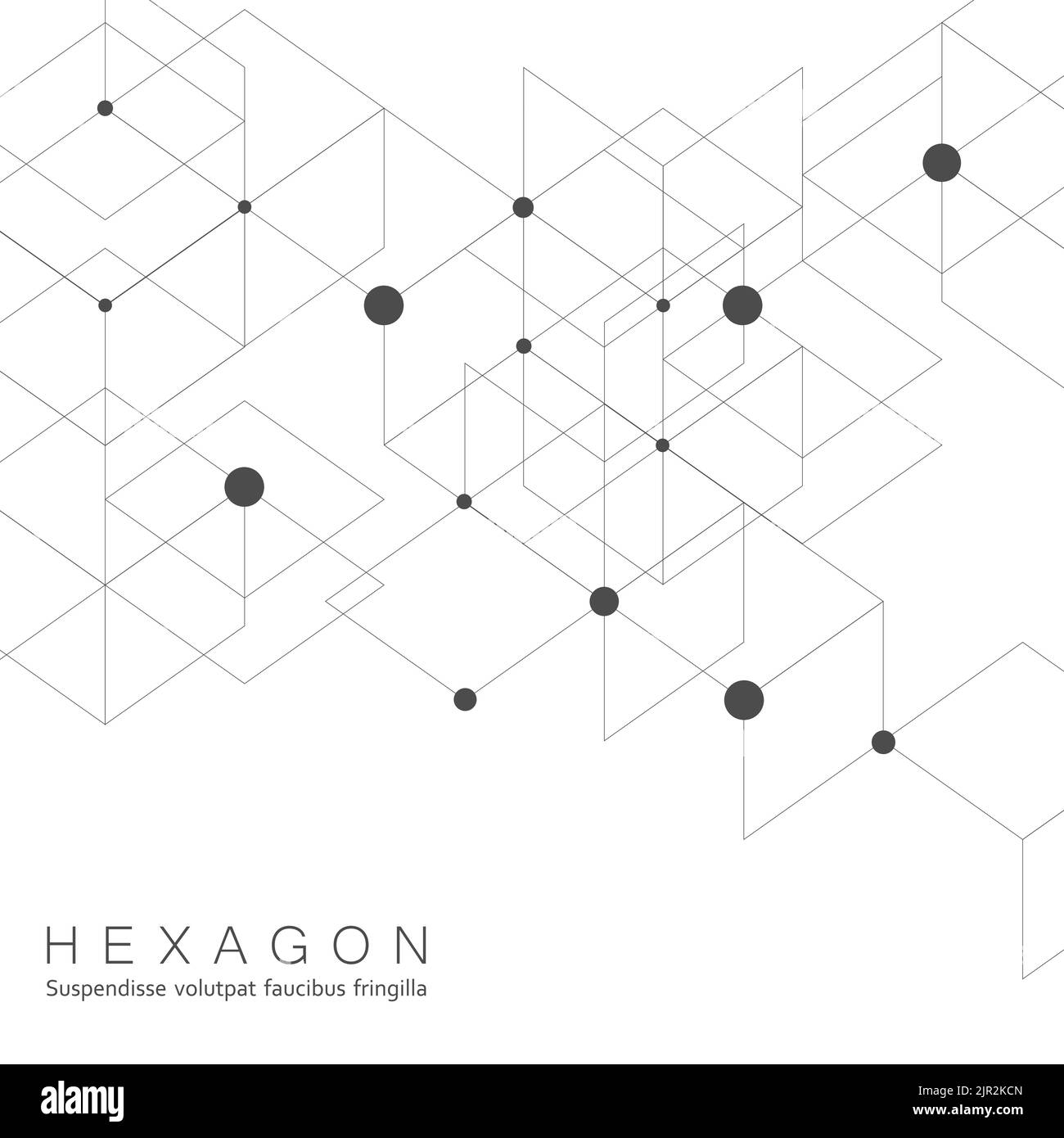 Abstract design for registration scientific works chemistry, biology ...