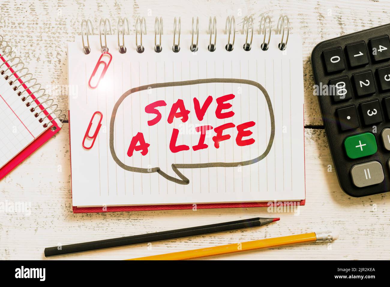 Hand writing sign Save A Life. Business concept Help assistance saving ...