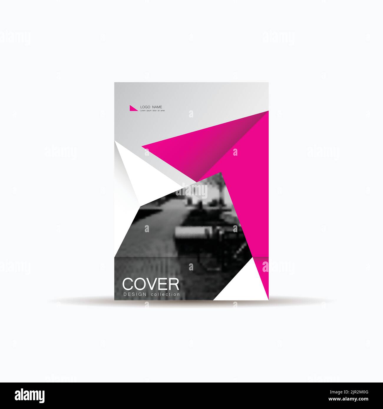Business Cover Template Brochure, Annual Report, Booklet in A4. Vector ...