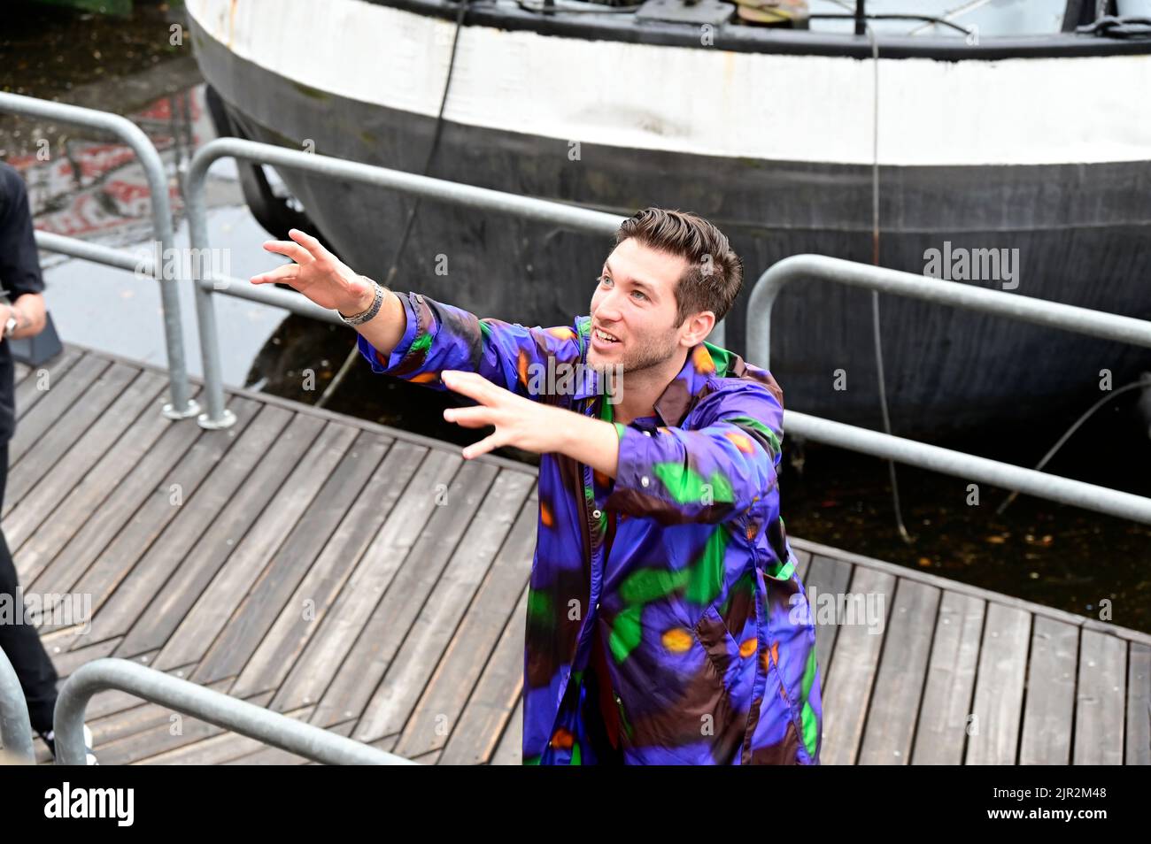 Justin Jesso bei der Ankunft zur Gratis Open Air 'Energy Music Tour ...