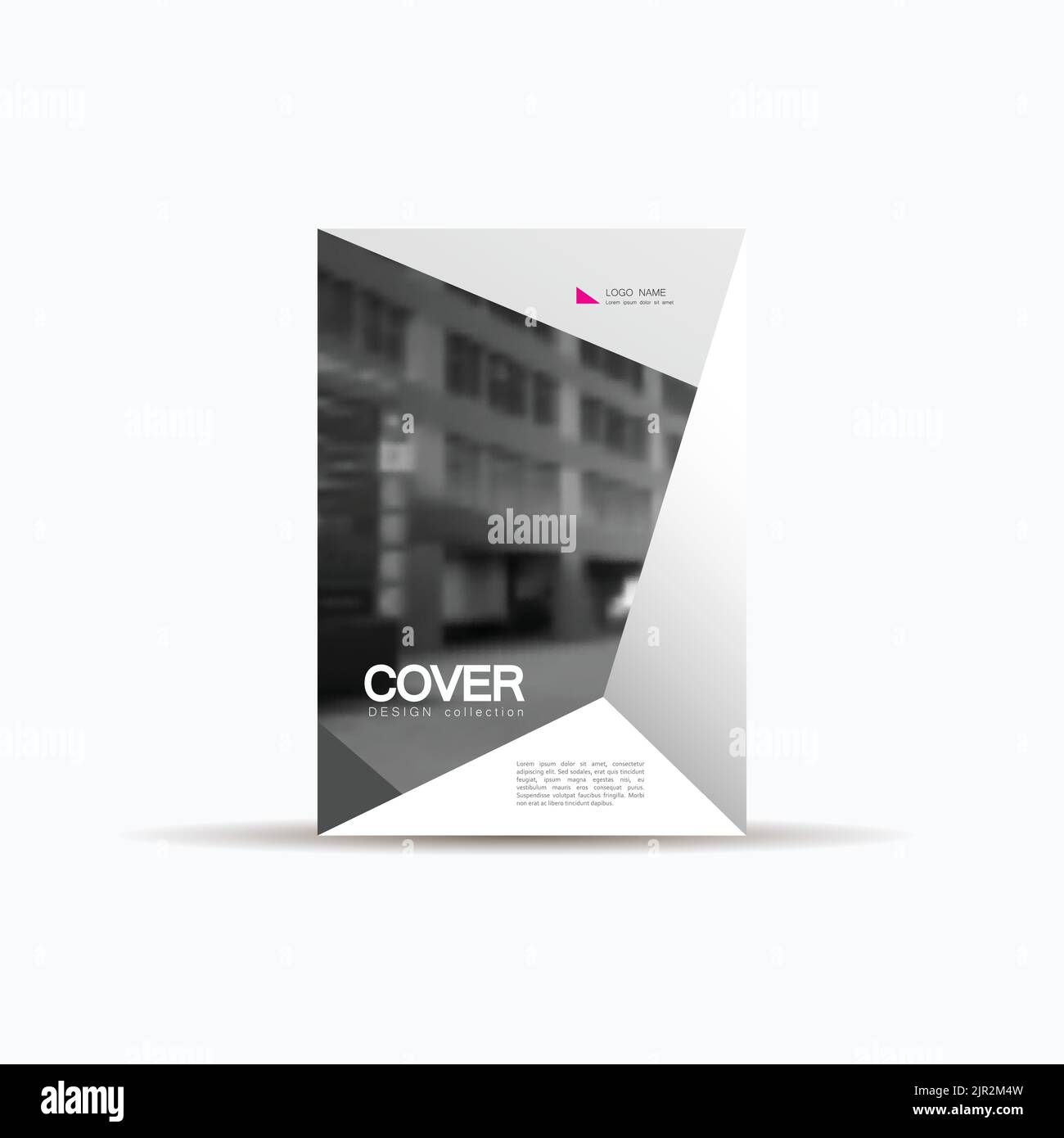 Business Cover Template Brochure, Annual Report, Booklet in A4. Vector ...