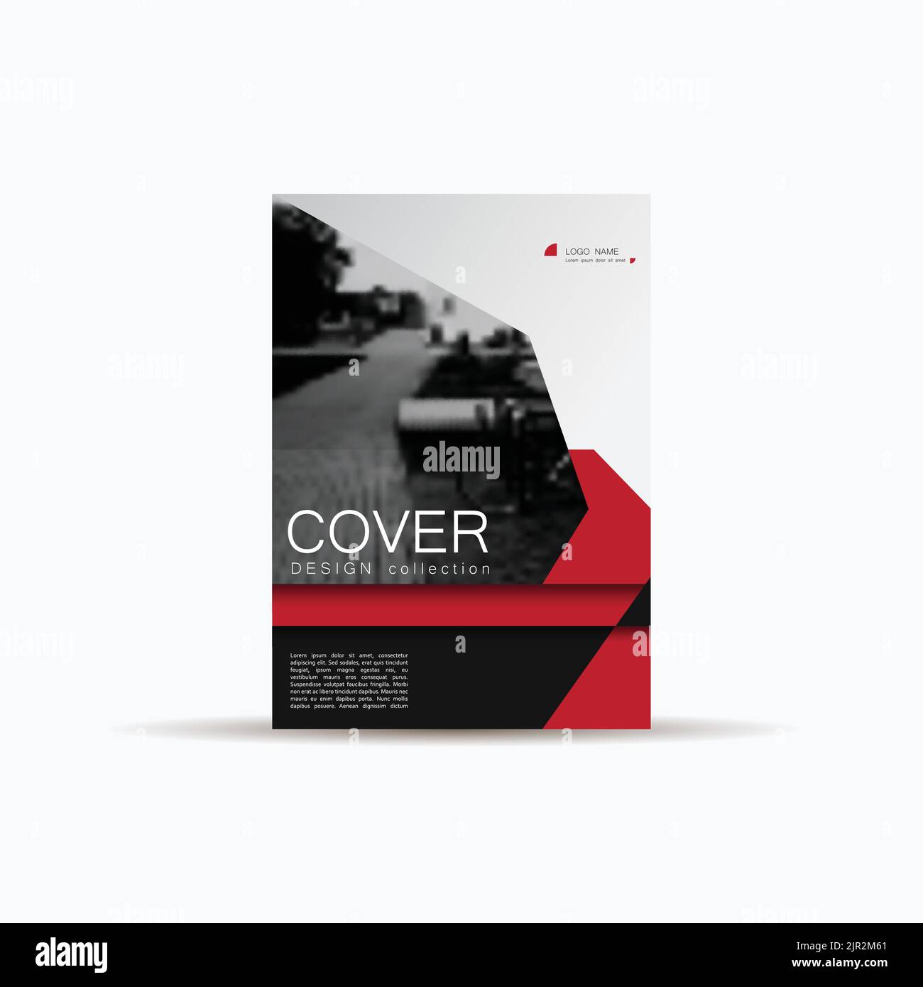 Business Cover Template Brochure, Annual Report, Booklet in A4. Vector ...
