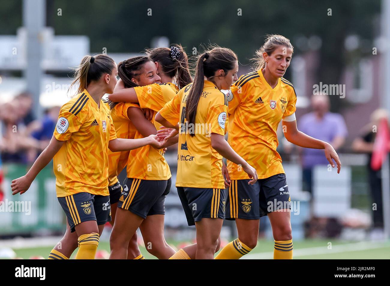 ENSCHEDE, NETHERLANDS - AUGUST 21: Kika Nazareth of SL Benfica ...