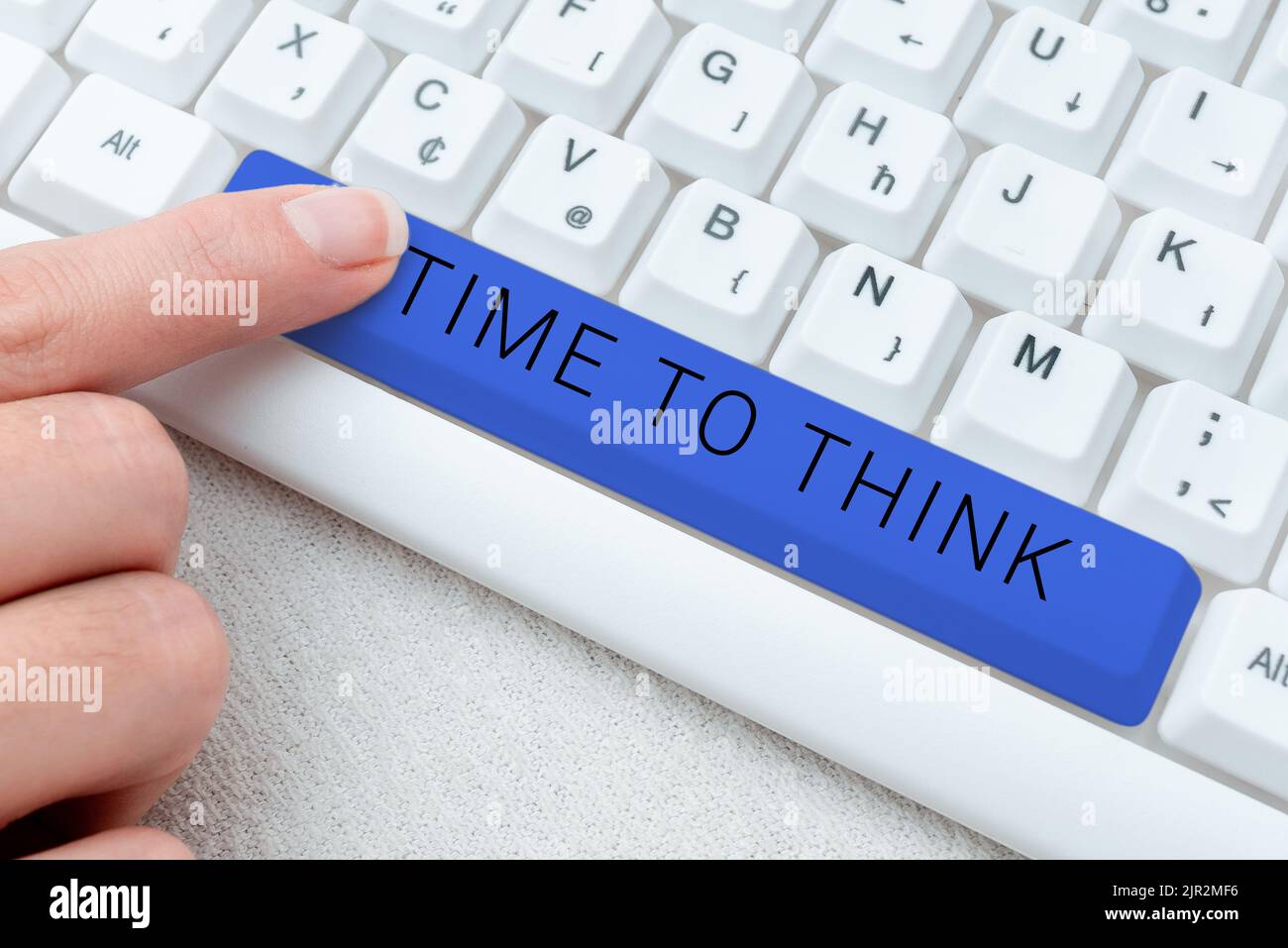 Conceptual display Time To Think. Business concept Reconsider some ...