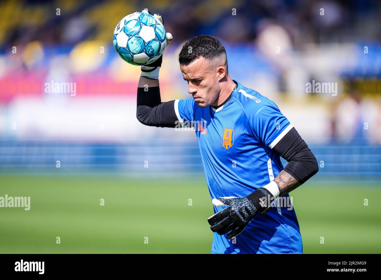 Waalwijk - RKC Waalwijk keeper Etienne Vaessen during the match between ...
