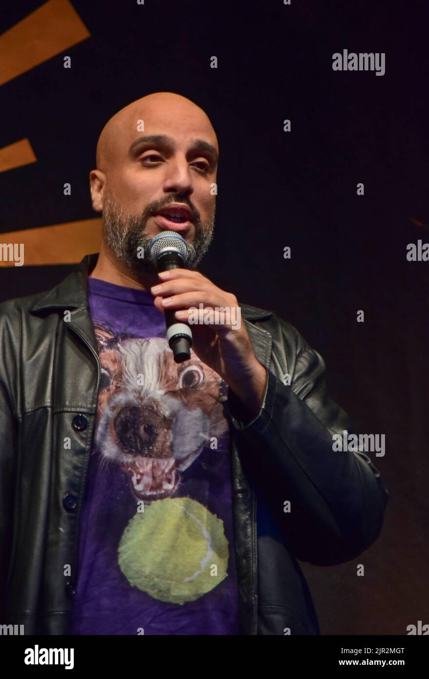 August 20, 2022, Haltern am See, NRW, Germany: Comedian Abdelkarim ...